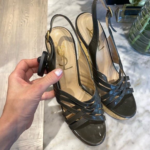 Yves Saint Laurent | Shoes | Ysl Sandals Vintage | Poshmark